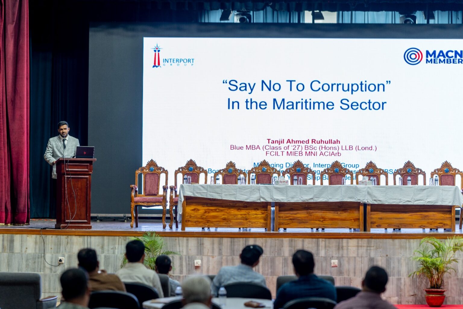 Tanjil Ahmed Ruhullah Calls for Collective Action to Combat Corruption ...